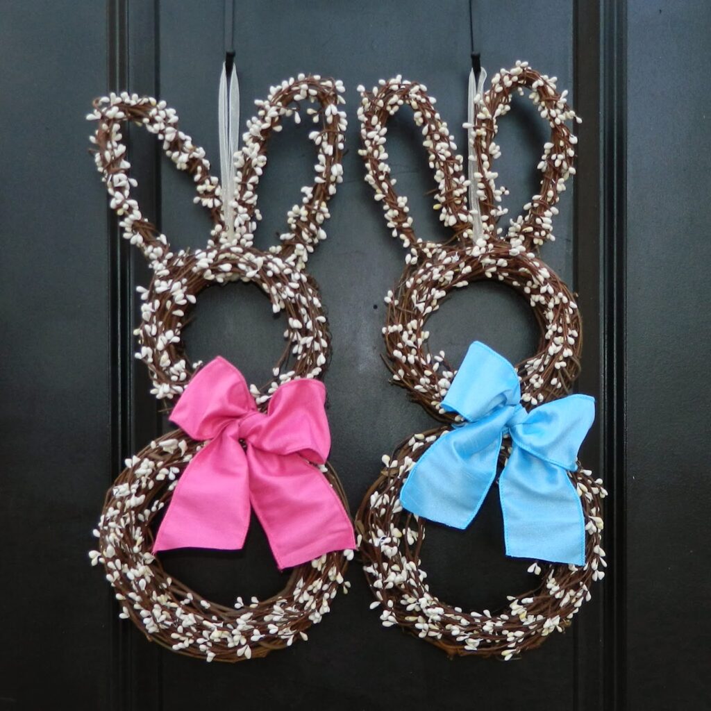 15 DIY Handmade Easter Wreaths - BeautyHarmonyLife