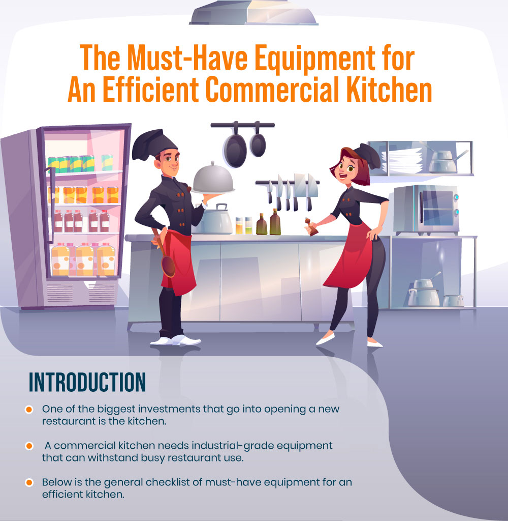 The Must-Have Equipment For An Efficient Commercial Kitchen ... The Must-Have Equipment For An Efficient Commercial Kitchen ...